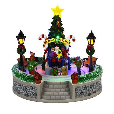 St. Nicholas Square® Holiday LED Photos With Santa Table Decor