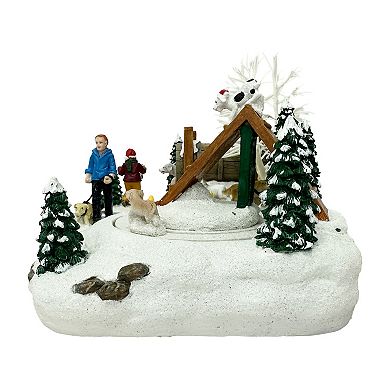 St. Nicholas Square® Holiday Musical LED Dog Park Table Decor