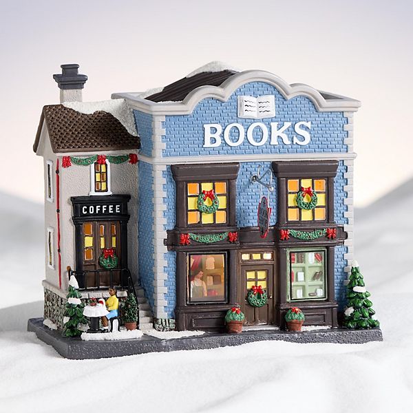 St. Nicholas Square® Holiday Bookstore Table Decor