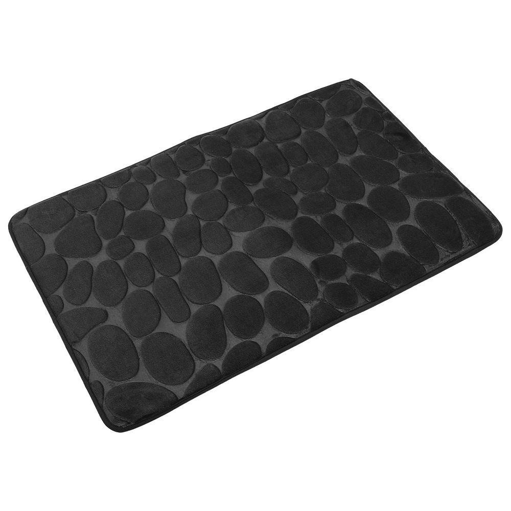 Cobblestone Pattern Bathroom Rugs Bath Mat Machine Washable