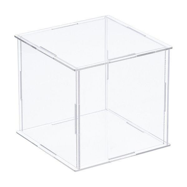 Display Case, Acrylic Box Assemble Dustproof Box Showcase