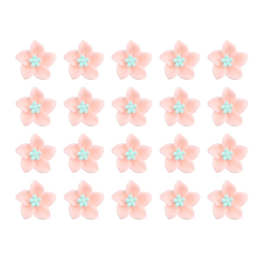 20 Pcs Small Flower Hair Clips Mini Flower Clips Cute Hairpin For Girls