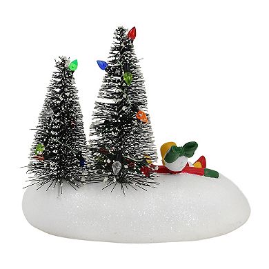 Disney's Minnie Mouse & Daisy Snow Angels Village Accessory Table Decor ...