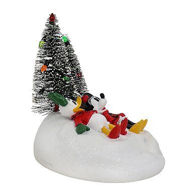 Disney's Minnie Mouse & Daisy Snow Angels Village Accessory Table Decor ...