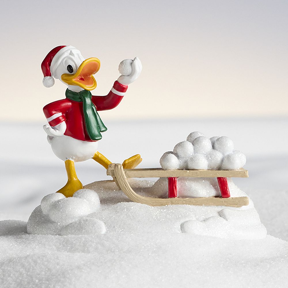 Disney's Donald Duck Snowball Village Accessory Table Decor by St ...