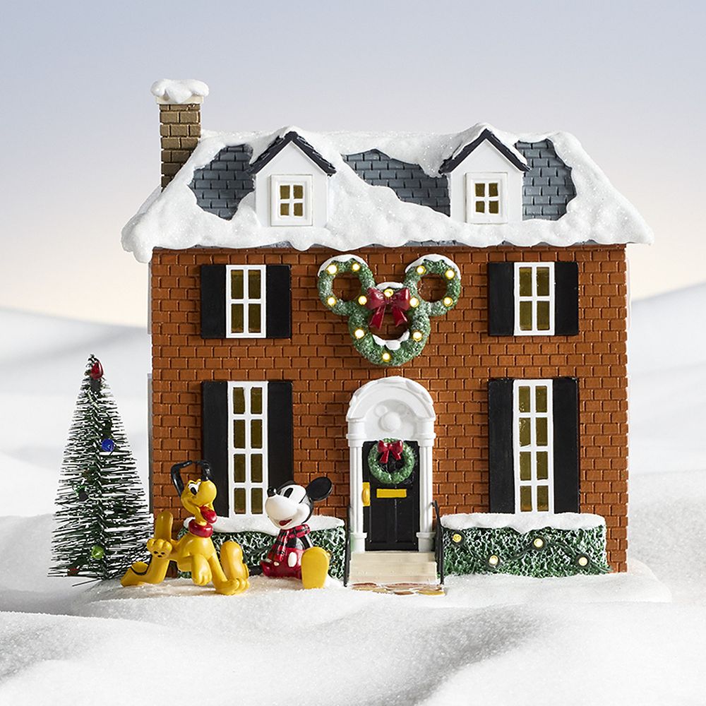 Disney's Mickey Mouse Mickey's Holiday House Village Accessory Table ...
