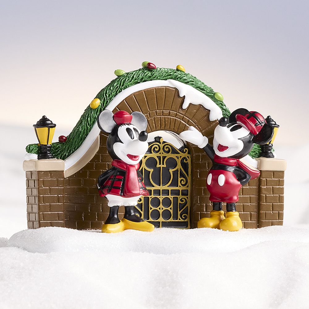 Disney's Mickey & Minnie Mouse Gate Village Accessory Table Decor by St ...