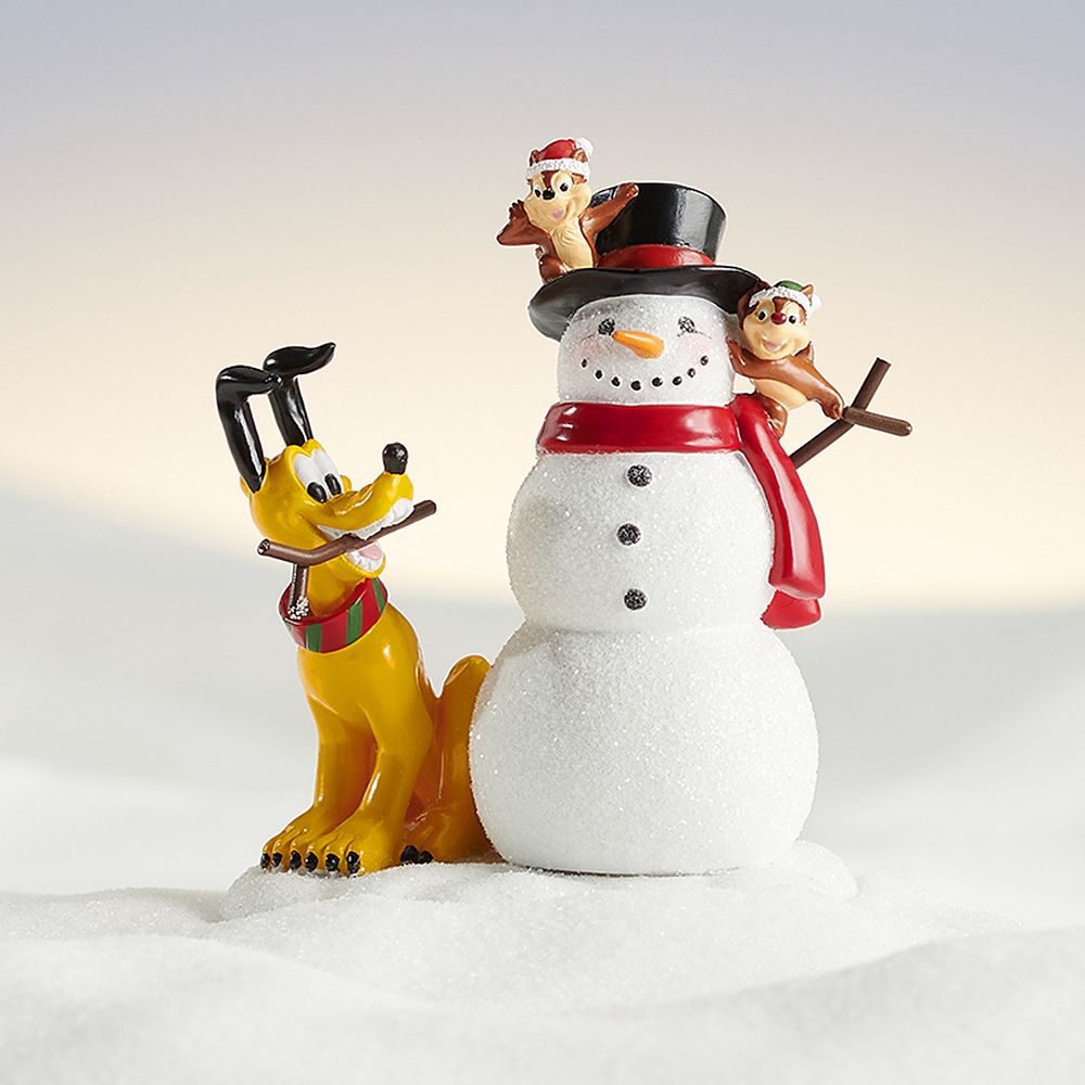 Disney's Mickey & Friends Pluto and Snowman Accessory Table Decor by St ...