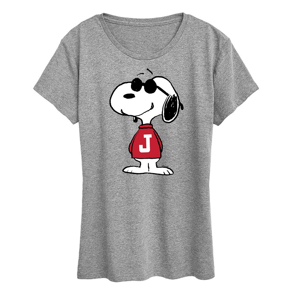 Women's Peanuts Snoopy Joe Cool Pose Graphic Tee