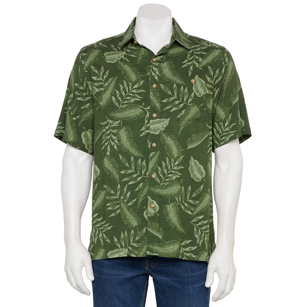 Men's Newport Blue Short Sleeve Button-Up Shirt
