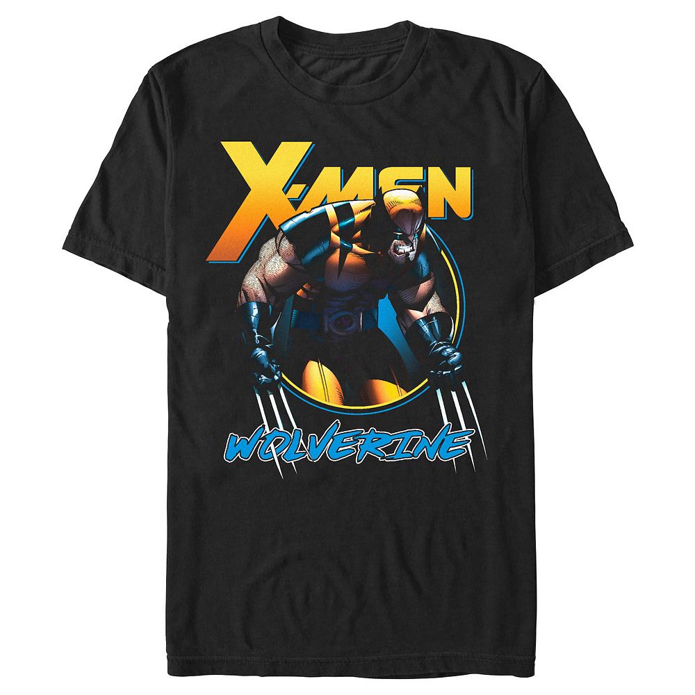 Men's X-Men Wolverine Angry Mood Graphic Tee
