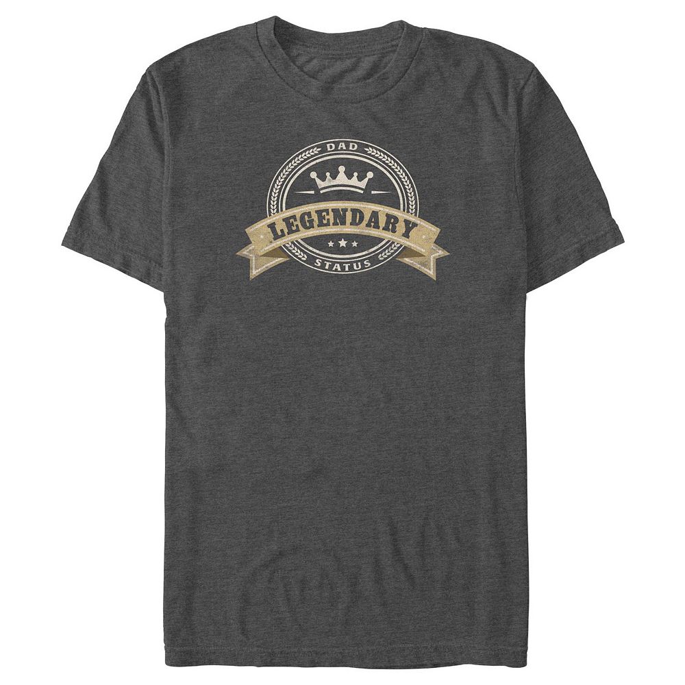 Big & Tall Legendary Dad Status Graphic Tee