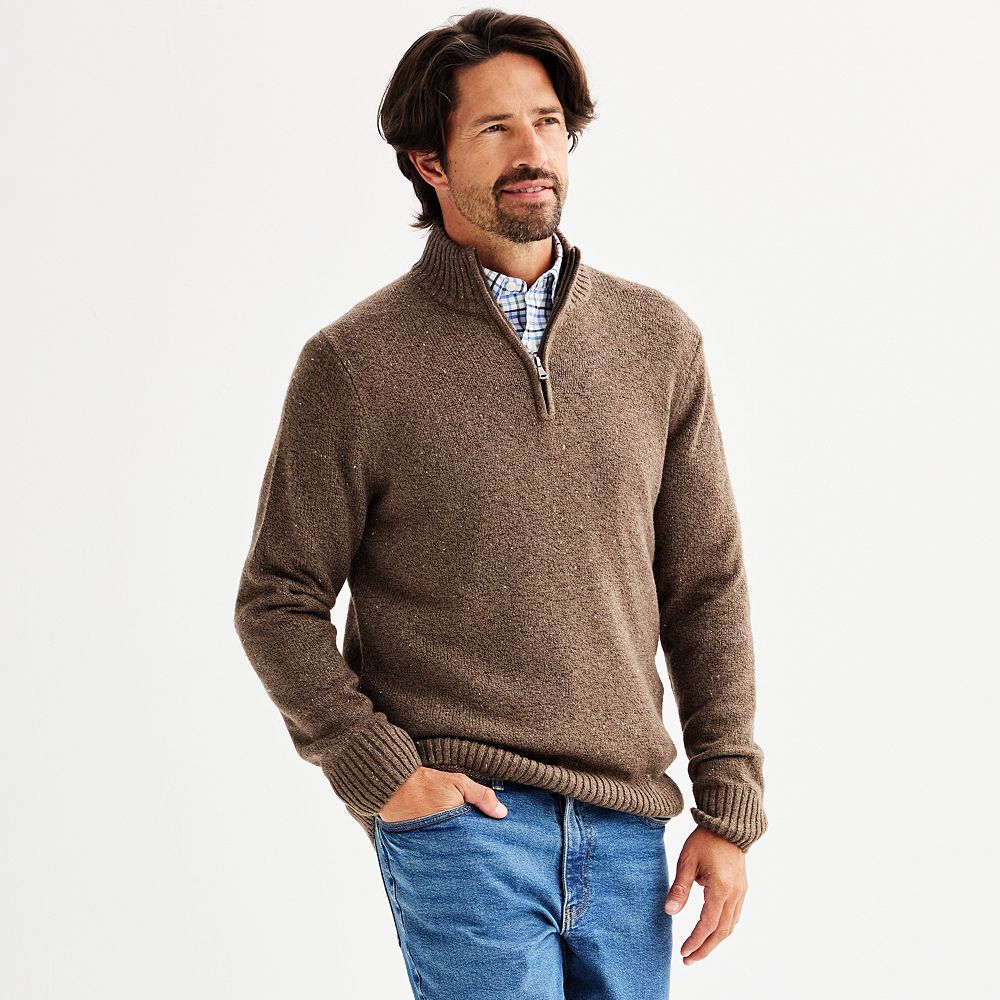 Men's Sonoma Goods For Life® Quarter-Zip Sweater