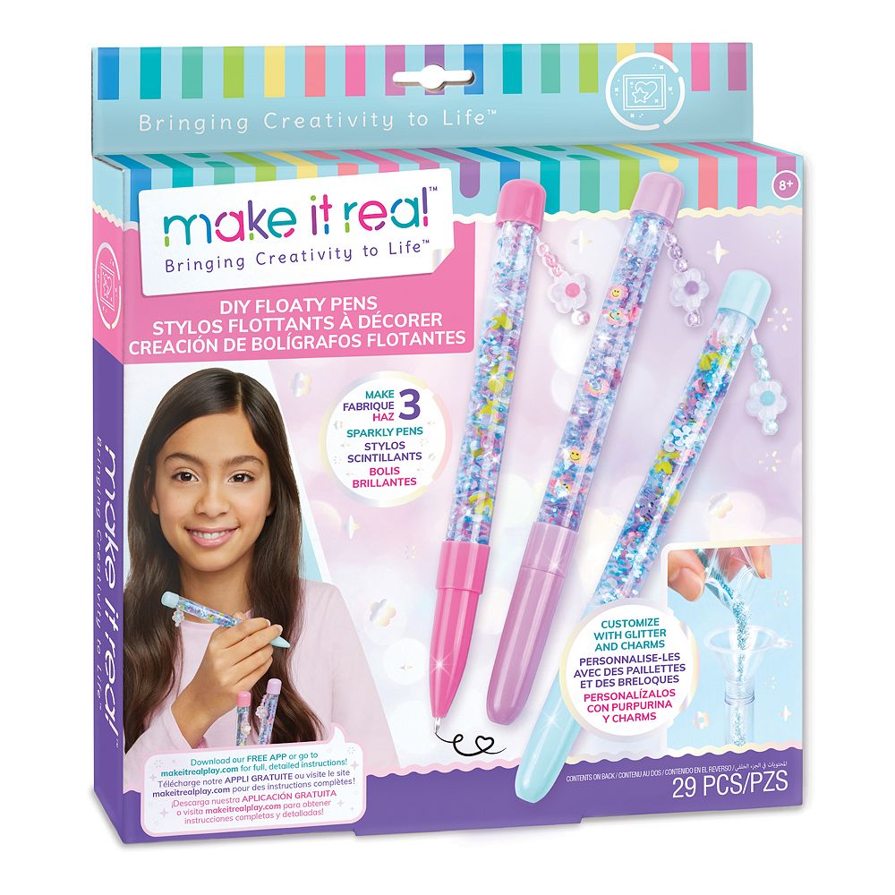Girls Make It Real DIY Floaty Pens Kit