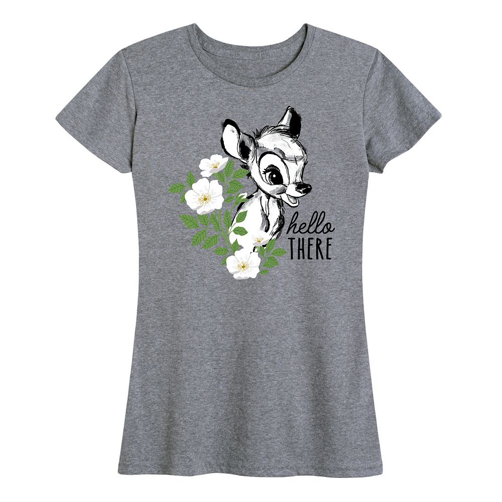 Disney's Bambi Women's Hello There Graphic Tee
