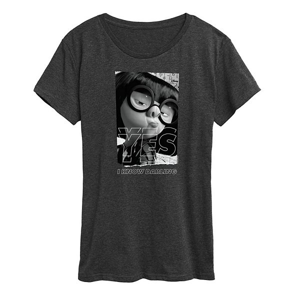 Disney / Pixar's The Incredibles Edna Women's Yes Darling Graphic Tee