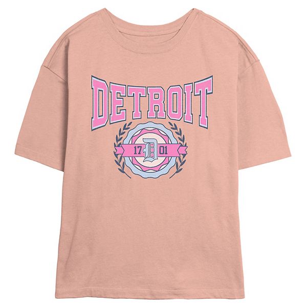Juniors' Detroit 1701 Skimmer Graphic Tee