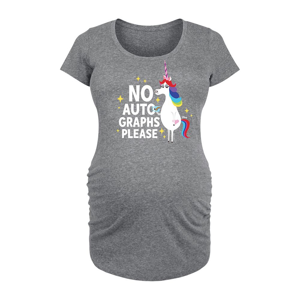 Disney / Pixar's Inside Out Maternity No Autographs Please Graphic Tee