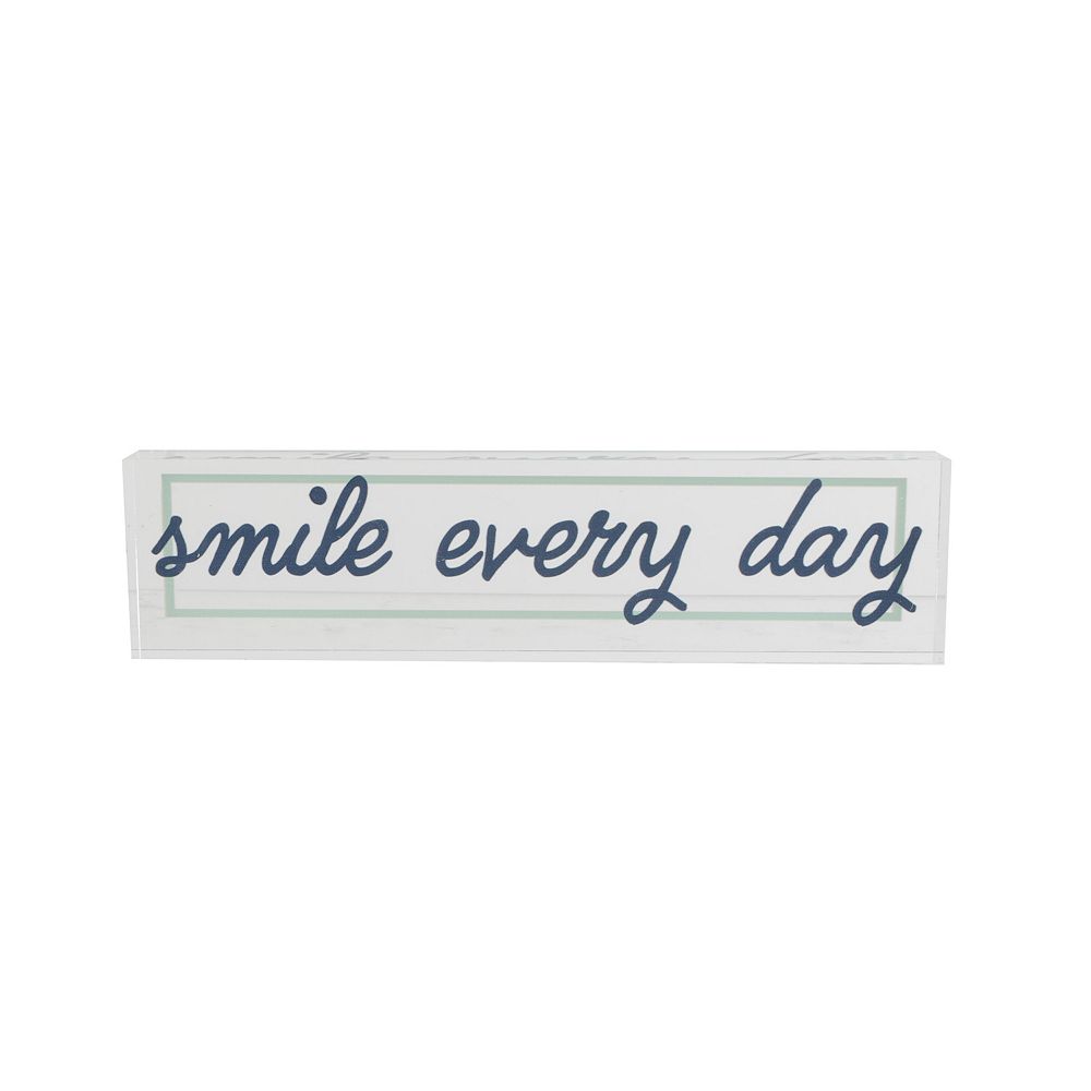 Lumi Home Decor Smile Everyday Sign Table Decor
