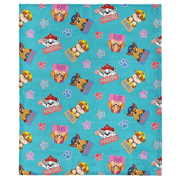 Kids' Paw Patrol "Pup Squad" Silky Touch Throw Blanket