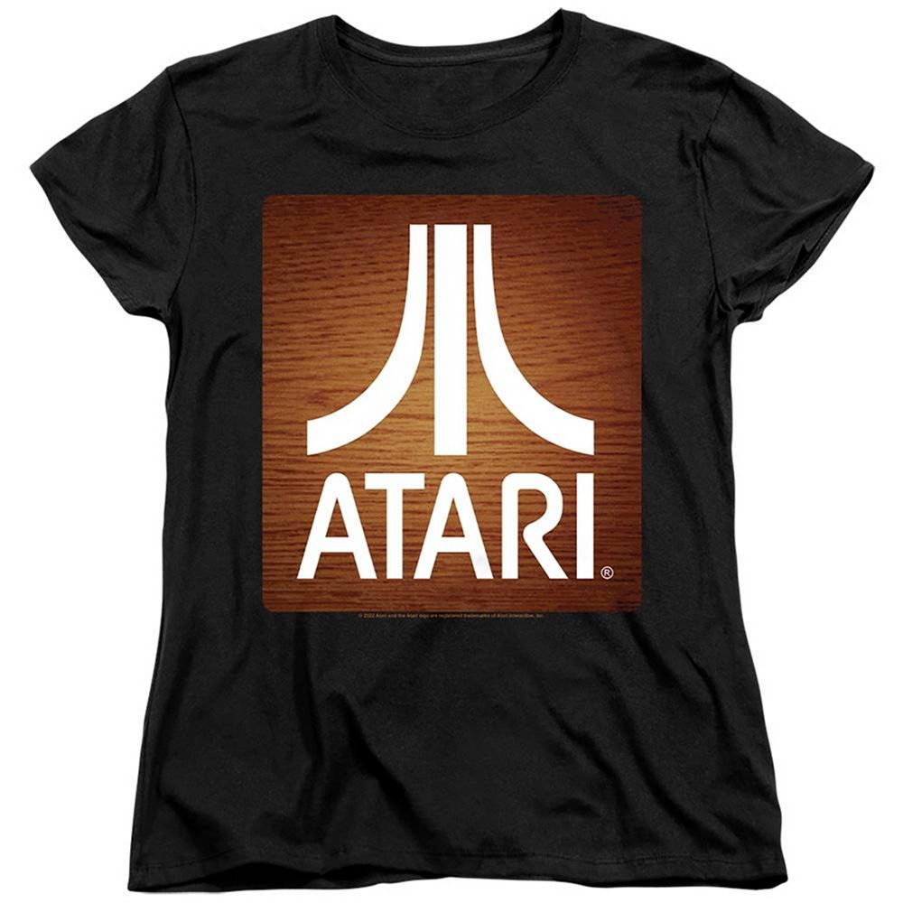 Atari Classic Wood Square Short Sleeve Women´s Tee