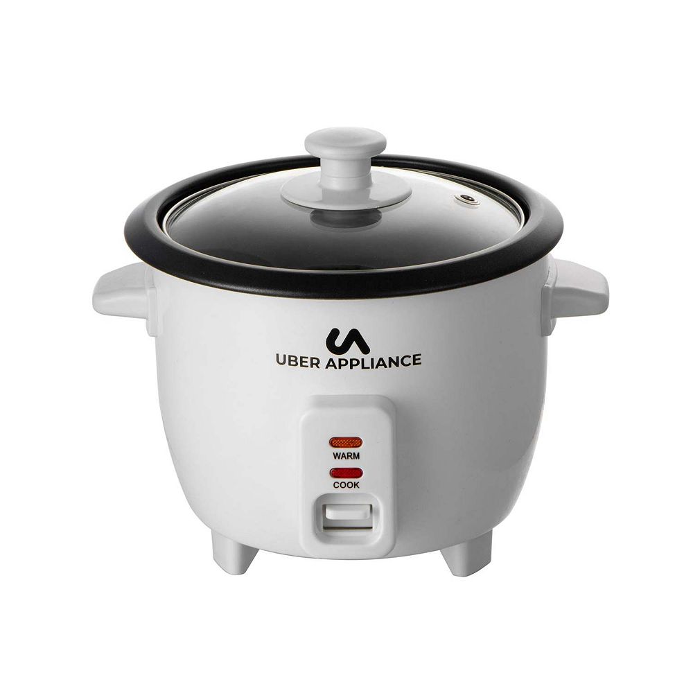 Uber Appliance Rapid Rice Cooker 6 Cup Capacity