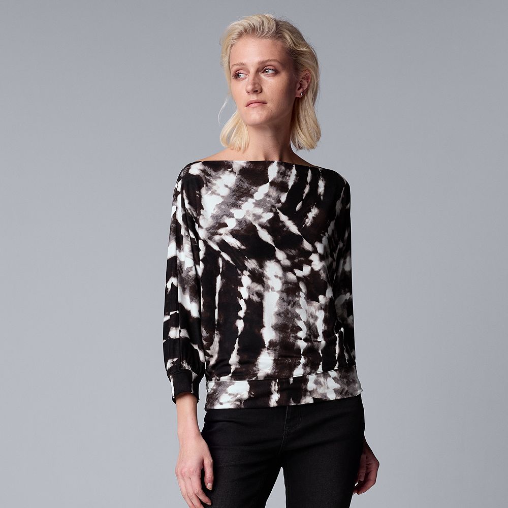 Women's Simply Vera Vera Wang Open Neck Top