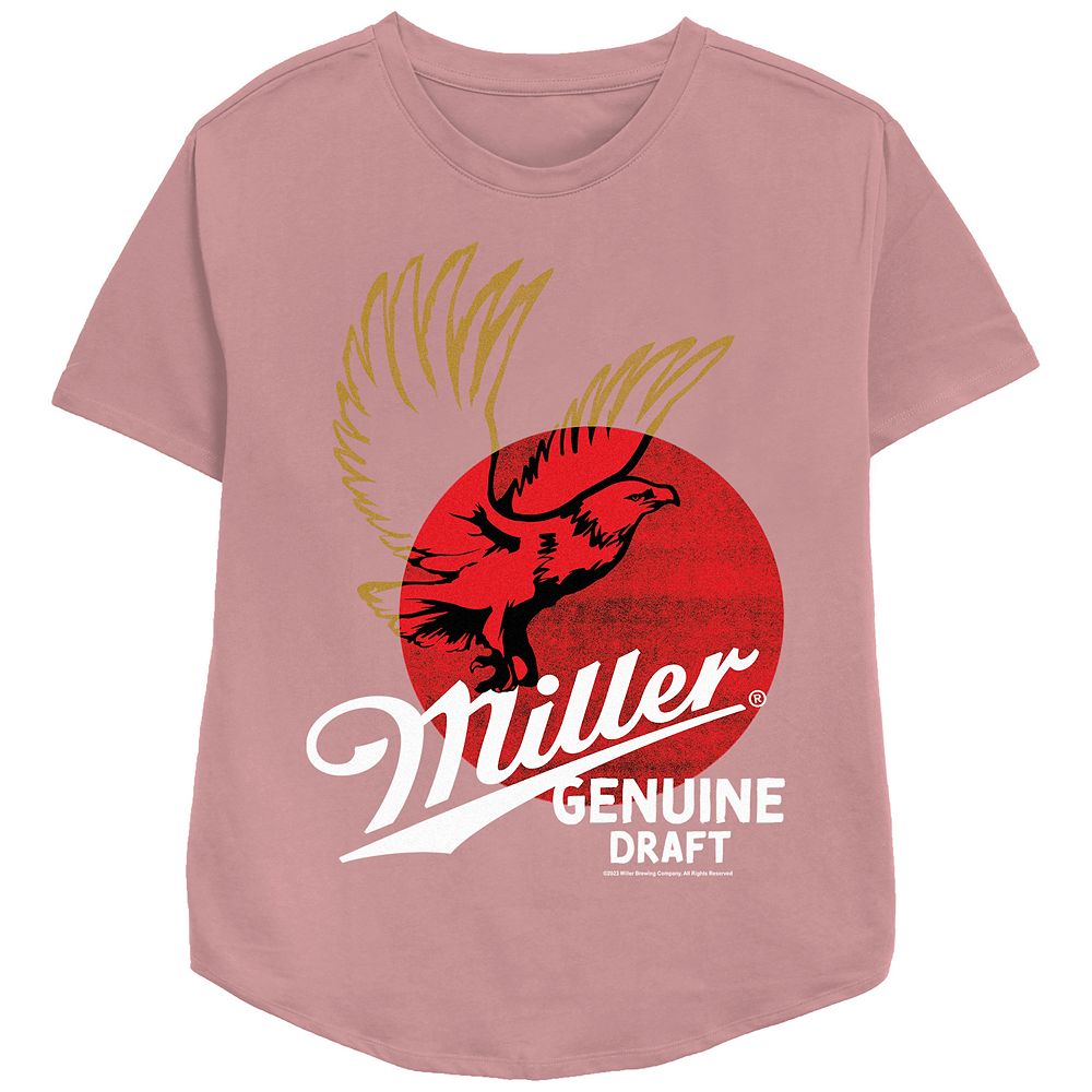 Women's Miller Genuine Draft Relaxed Fit Graphic Tee