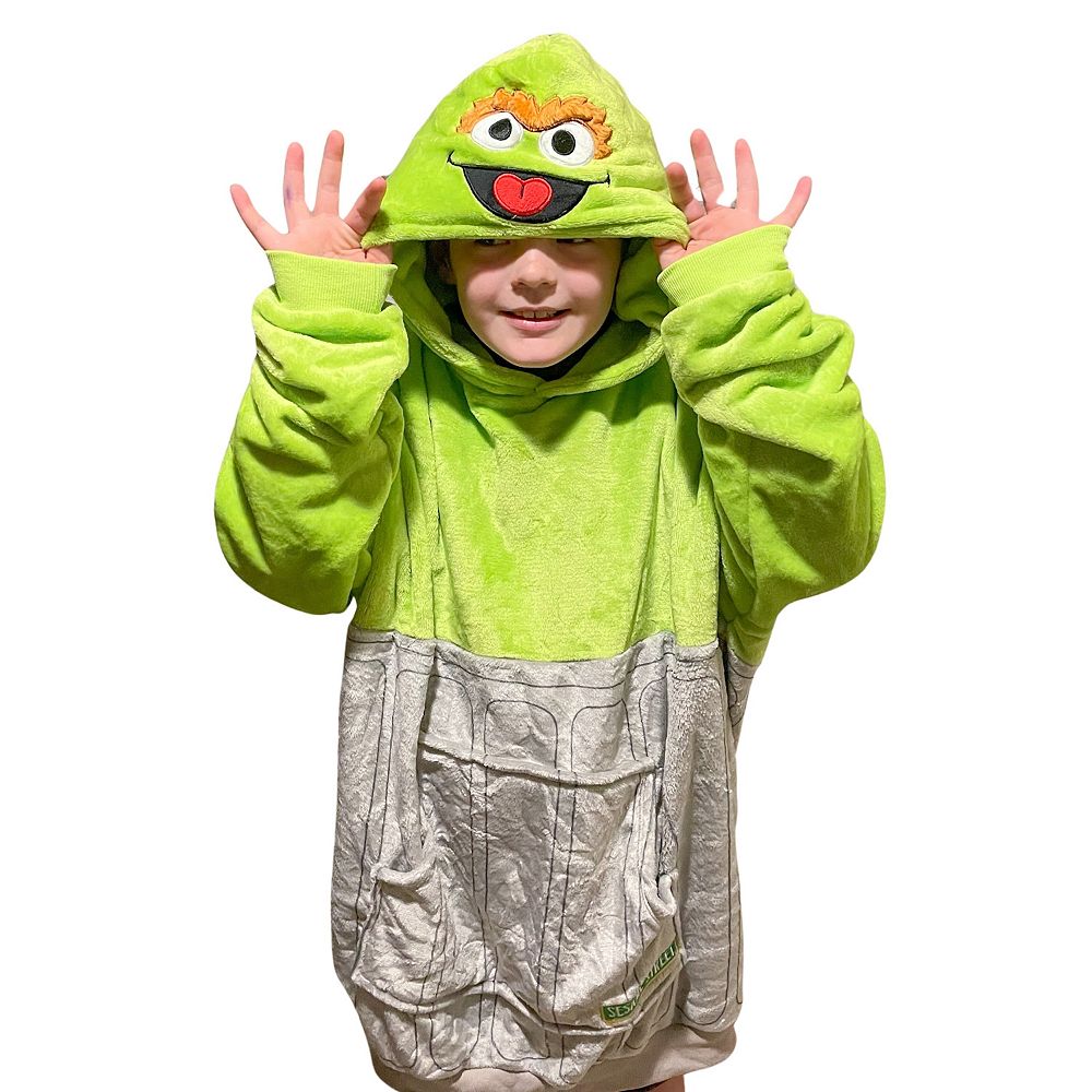 Unisex Sesame Street Oscar The Grouch Kids Snugible - Reversible ...