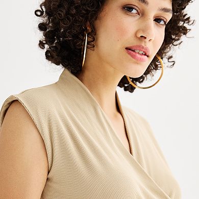 Women's Nine West Surplice Wrap Top