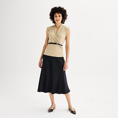 Women's Nine West Surplice Wrap Top