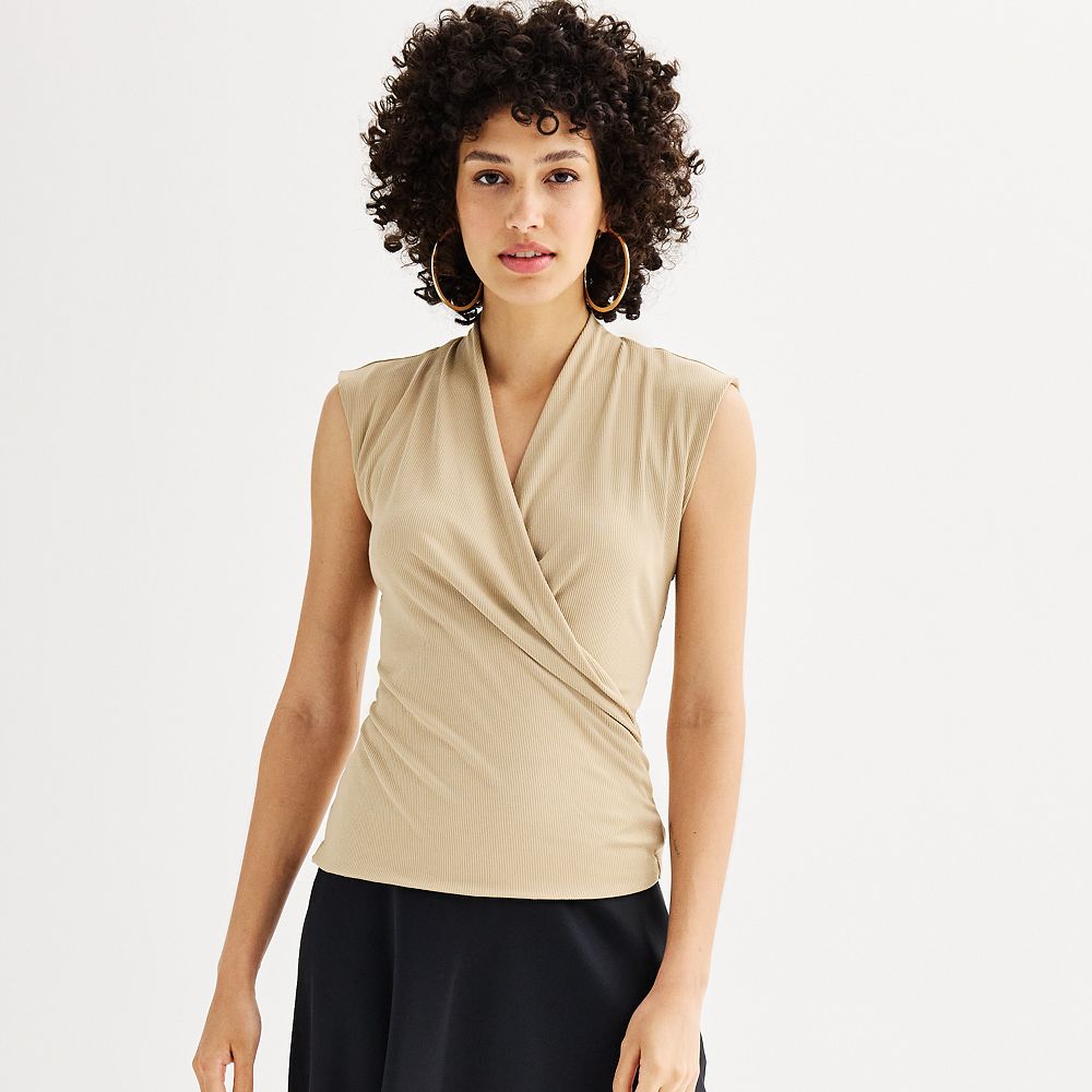 Women's Nine West Surplice Wrap Top