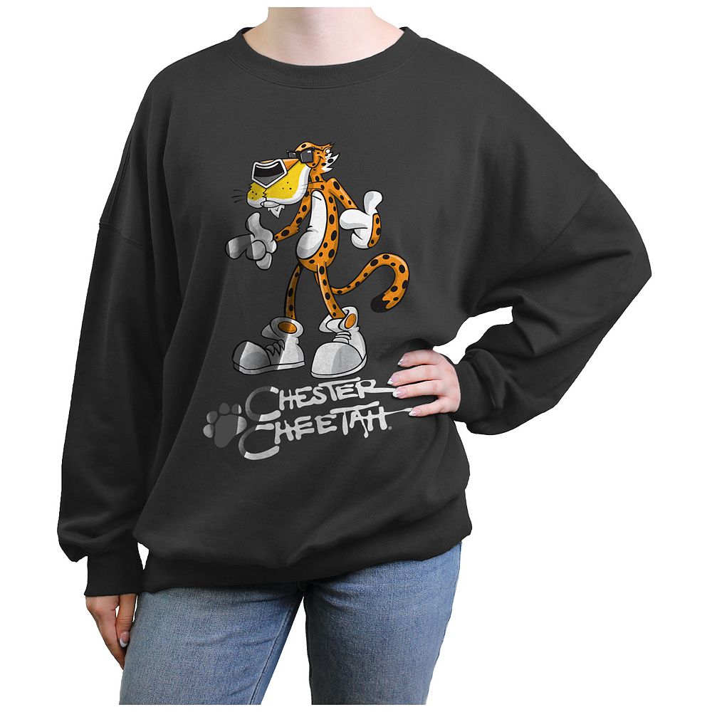 Juniors' Cheetos Chester Cheetah Cool Stand Graphic Fleece