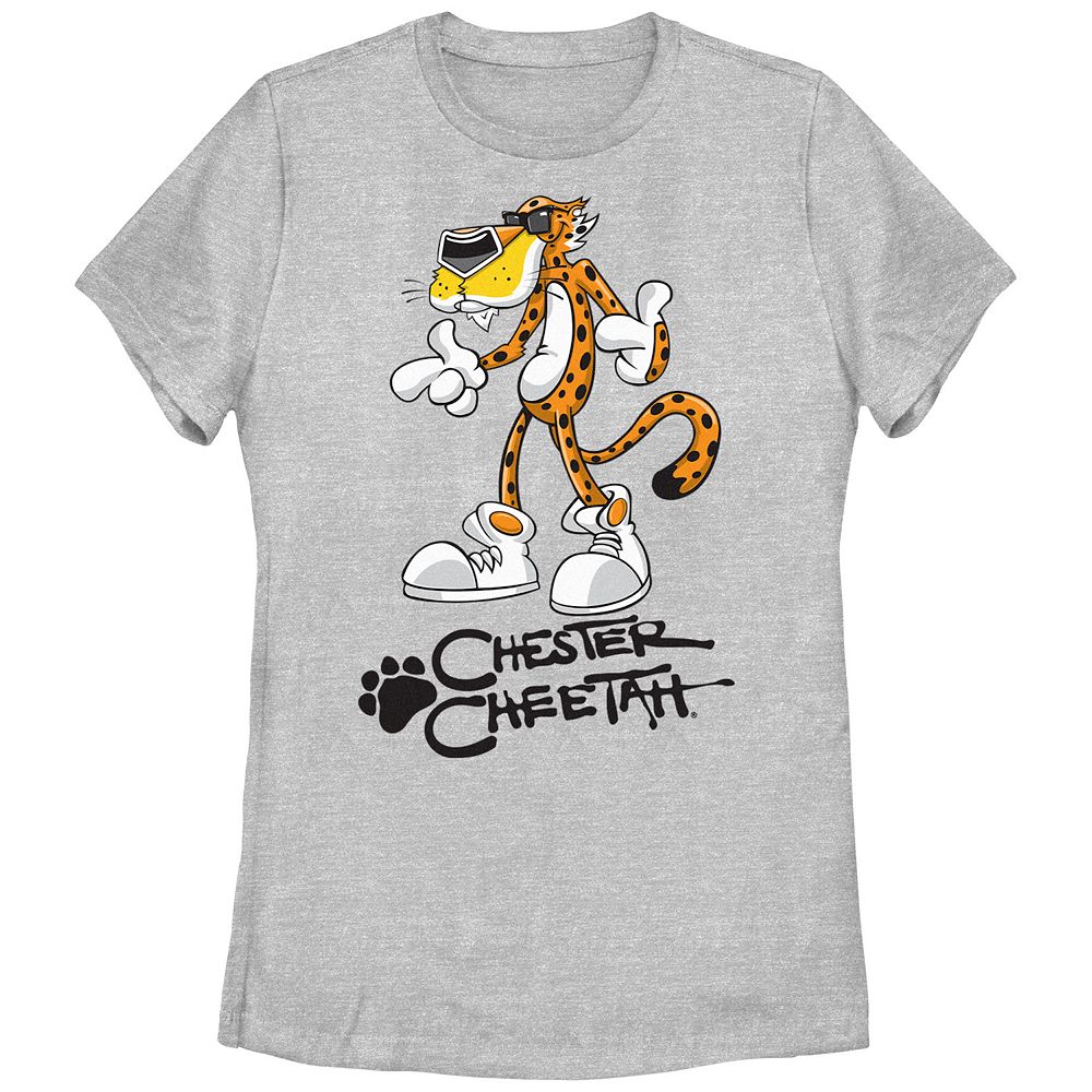 Juniors' Cheetos Chester Cheetah Cool Stand Graphic Tee