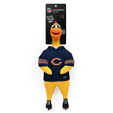 NFL Bears Rubber Chicken Pet Toy