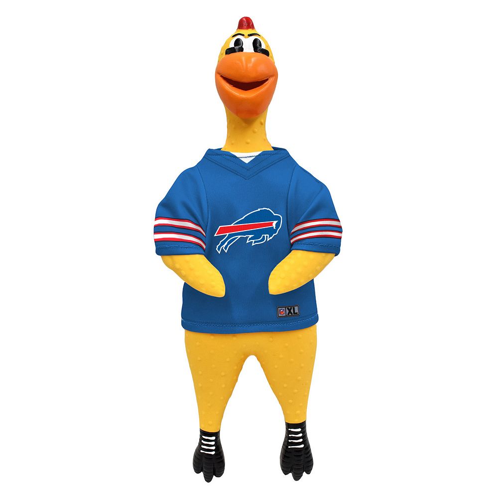 NFL Buffalo Bills Team Rubber Chicken Pet Toy
