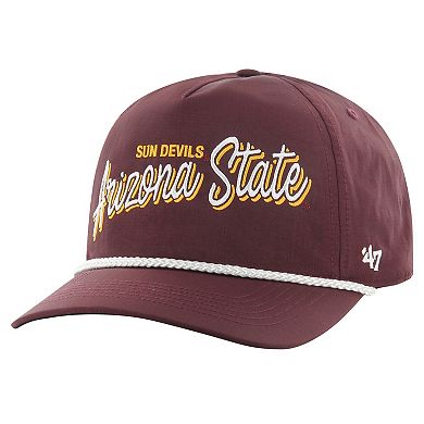 Men's '47 Maroon Arizona State Sun Devils Fairway Hitch Adjustable Hat