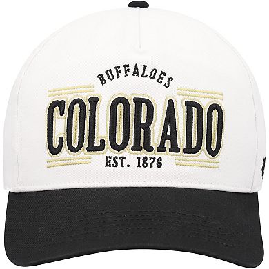 Men's '47 White Colorado Buffaloes Streamline Hitch Adjustable Hat