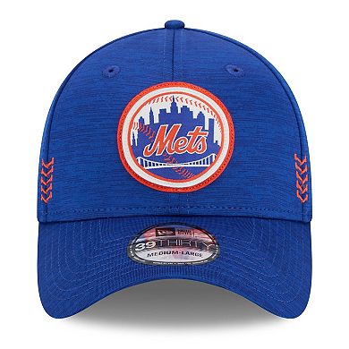 Men's New Era Royal New York Mets 2024 Clubhouse 39THIRTY Flex Fit Hat