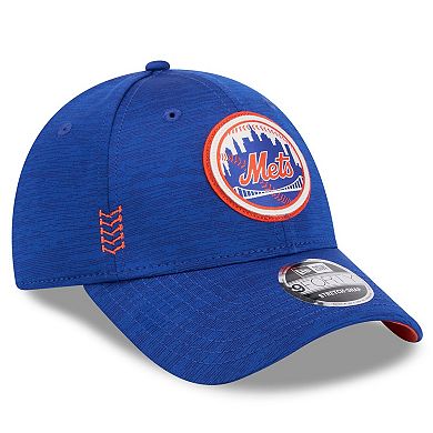 Men's New Era Royal New York Mets 2024 Clubhouse 9FORTY Adjustable Hat