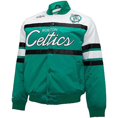 Men's Mitchell & Ness Kelly Green/White Boston Celtics Big & Tall ...