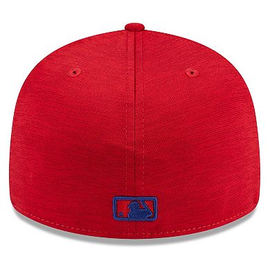 Men's New Era Red Philadelphia Phillies 2024 Clubhouse Low Profile ...