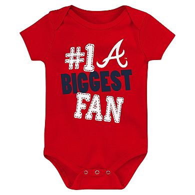 Newborn & Infant Fanatics Branded Atlanta Braves Fan Pennant 3-Pack ...