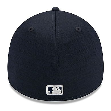 Men's New Era Navy New York Yankees 2024 Clubhouse 39THIRTY Flex Fit Hat