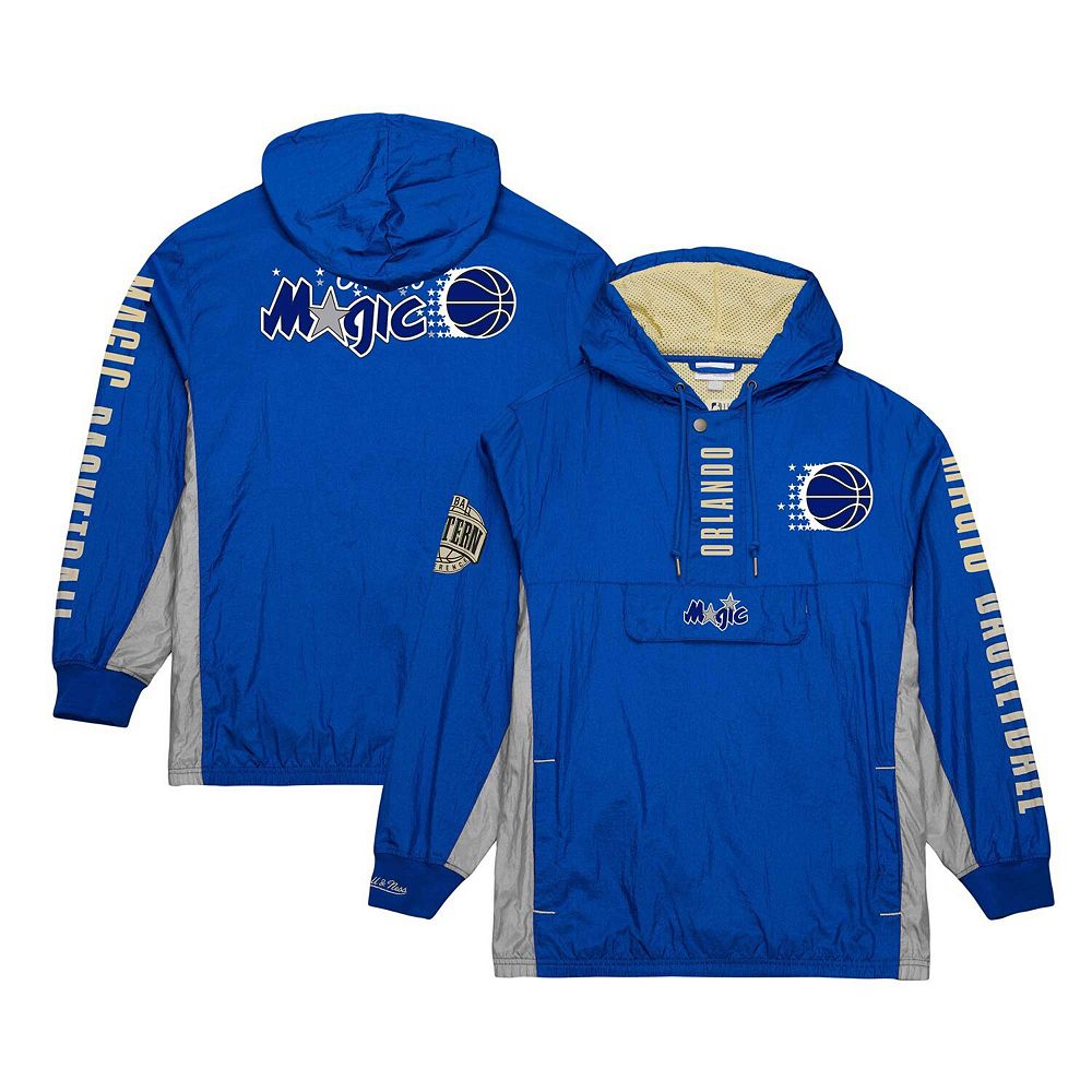 Men's Mitchell & Ness Blue Orlando Magic Team OG 2.0 Vintage Logo ...
