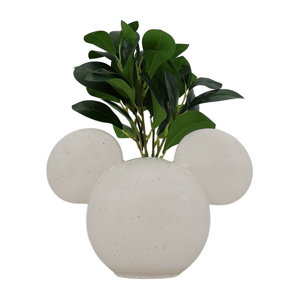Disney's Mickey Mouse Head Vase with Artificial Plant by The Big One®