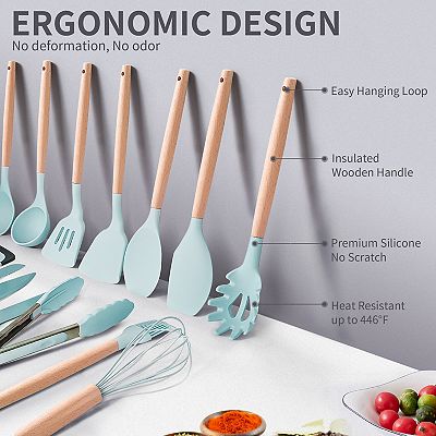 Ergonomic Cooking Utensils Home Hero Stainless Steel Kitchen Utensils