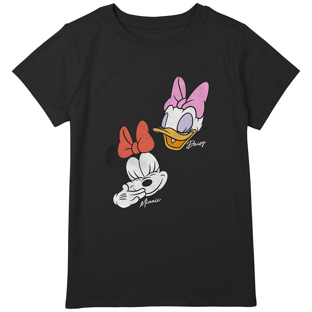 Disney's Minnie Mouse And Daisy Laughing Girls Plus Graphic Tee