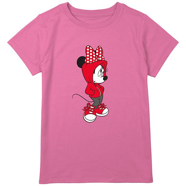 Disney's Minnie Mouse Chill Attitude Girls Plus Graphic Tee