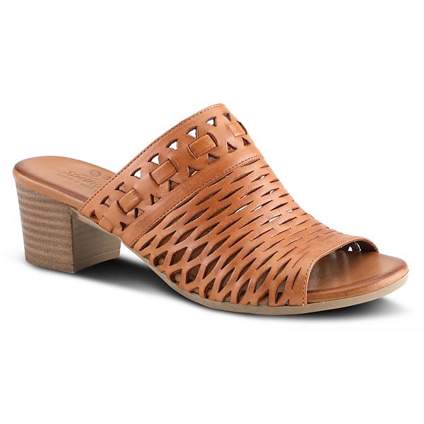 Spring Step Anika Women's Leather Slide Sandals